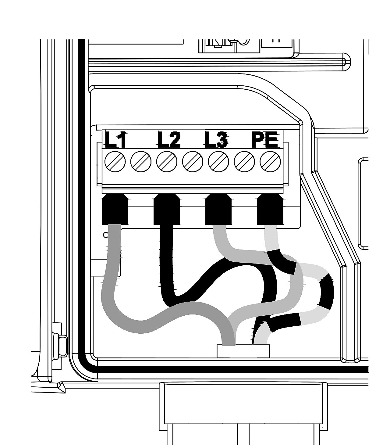 Wie schließt man die EtaLine Pro an das Energieversorgungsnetz an? – KSB Help Center